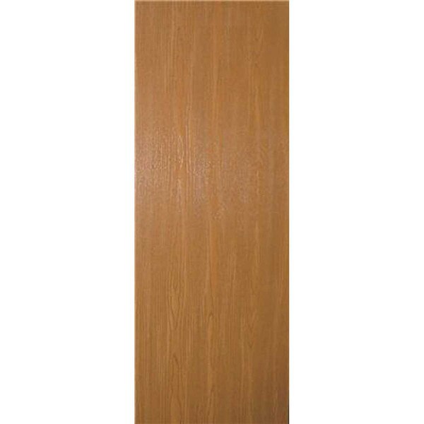 24 X 80 IMPERIAL OAK FINISH H/C SLAB DOOR