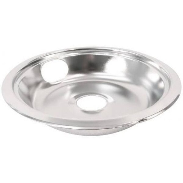 Universal Range Drip Bowl, 8" Chrome