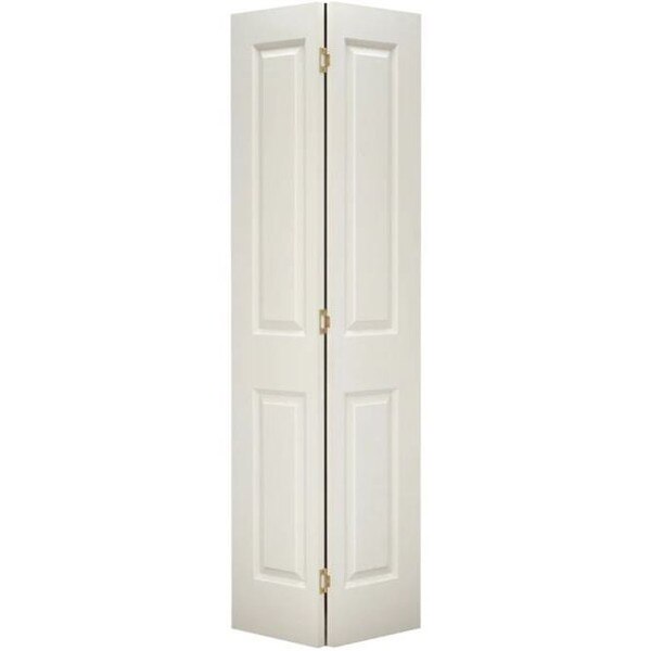 2-Panel Smooth H/C Composite Bifold Door, 24" x 80" Primed White