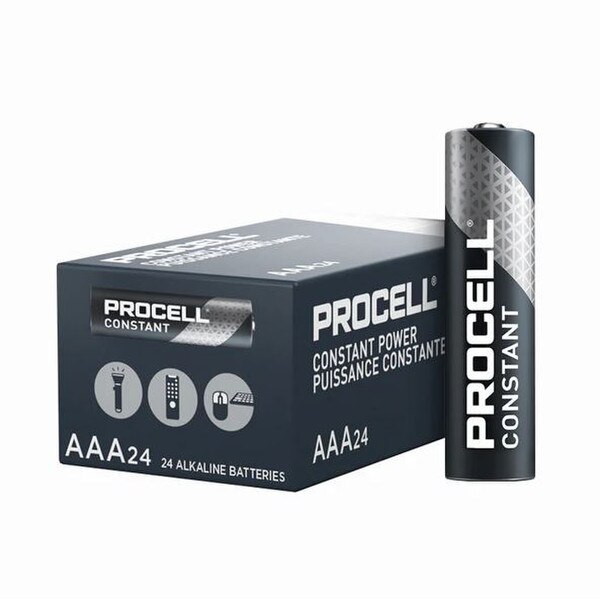PROCELL Constant AAA Alkaline Batteries, Box of 24
