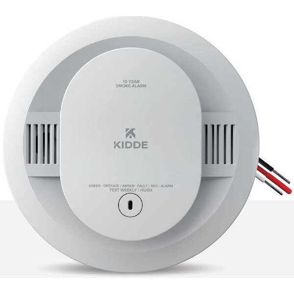 Kidde FIREX SMAC10YFEX Smoke Detector Photoelectric Interconnected ...