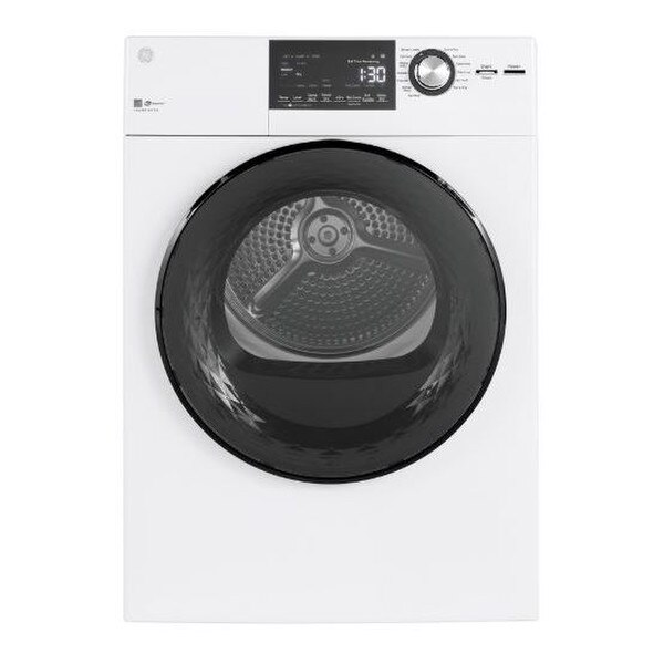 GE 4.3 cu Ft Electric Dryer White 240 Volt GFD14ESSNWW