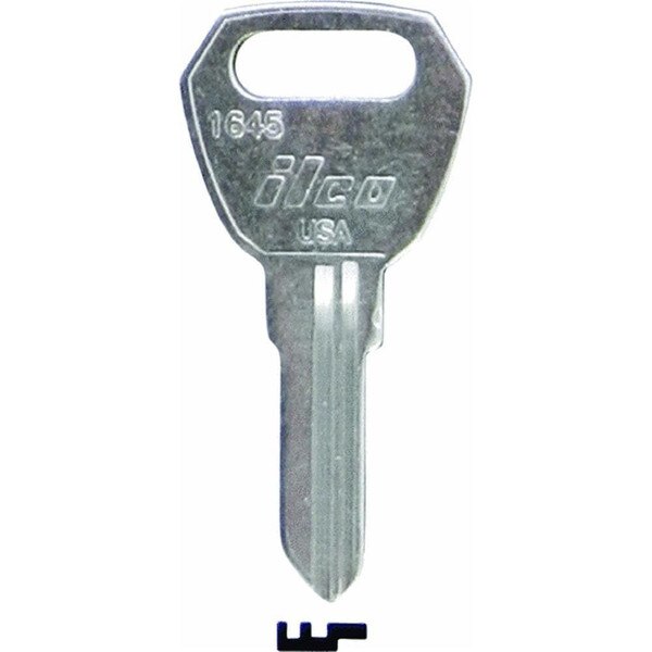 Ilco#1645 Fulton Hitch Key Blank ( order in Mult of 10 )