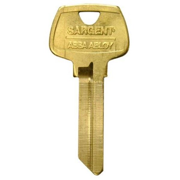 Sargent 6 Pin Key Blanks:RC Keyway:Bx/50
