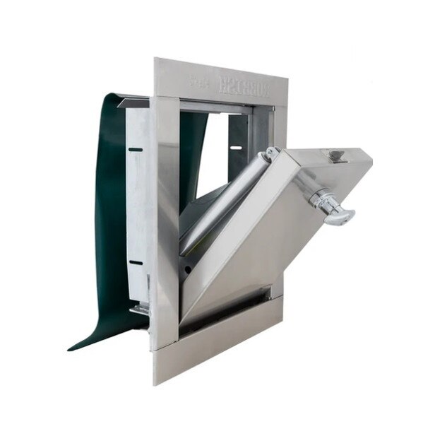 Replacement Stainless Steel Trash Chute Door 15"(W) X 18"(H), HR209 ...