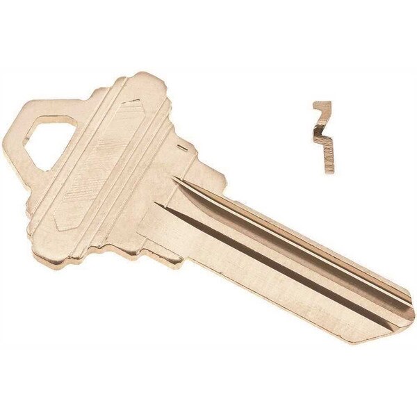 Schlage SC1 Key Blank:Nickel Silver Finish
